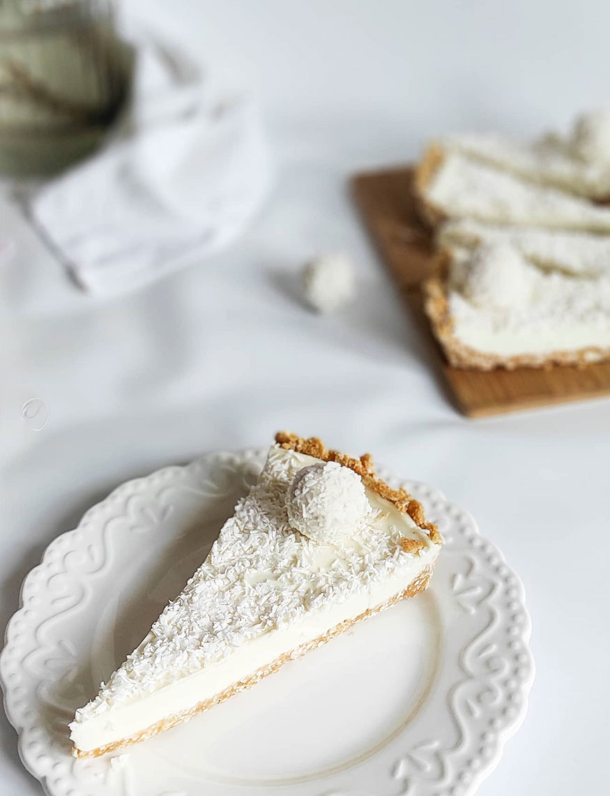 Recept za Cheesecake od kokosa bez pečenja